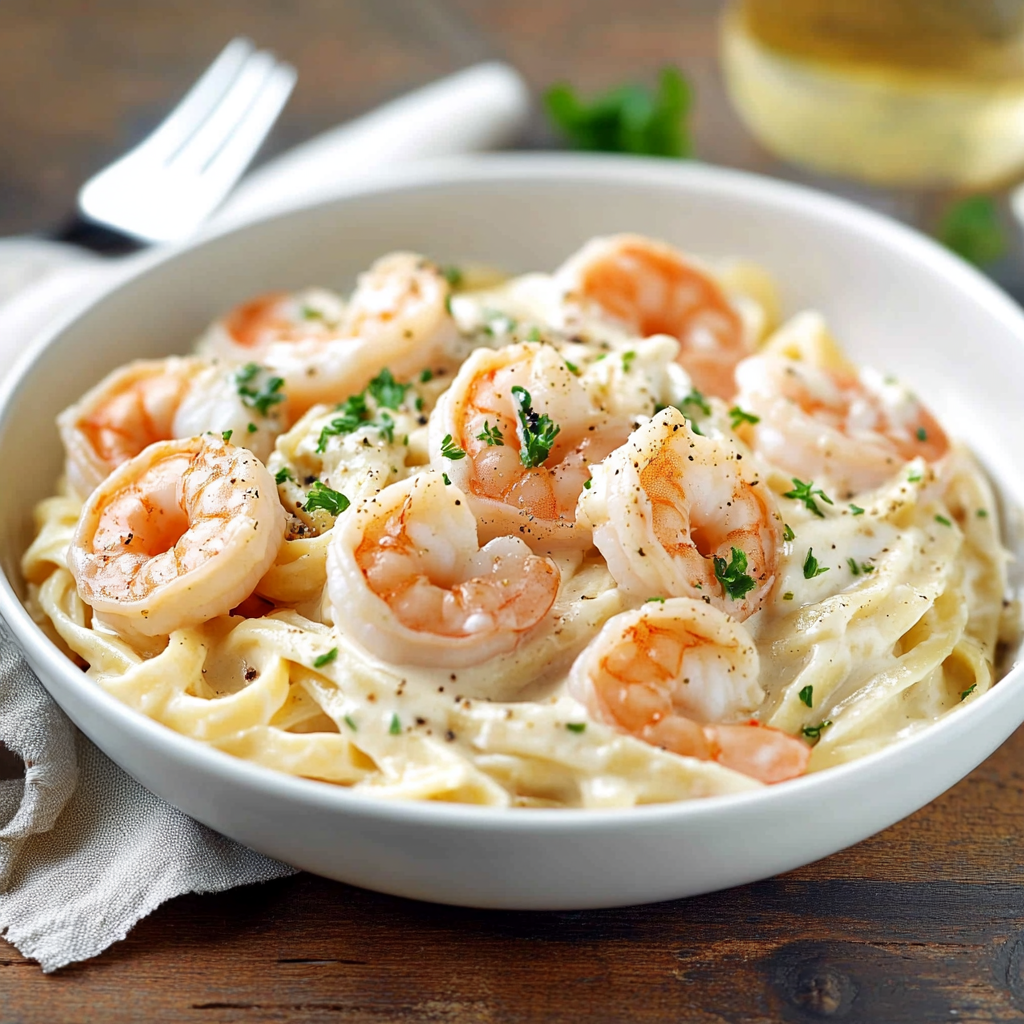 Shrimp Alfredo