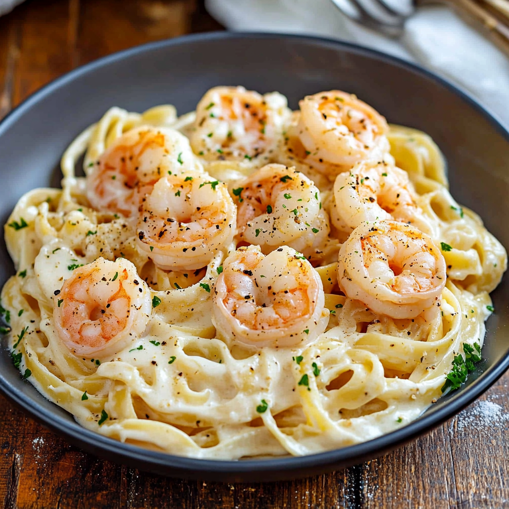 Shrimp Alfredo
