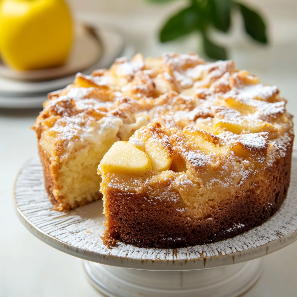 Apple Cake with Box Cake Mix