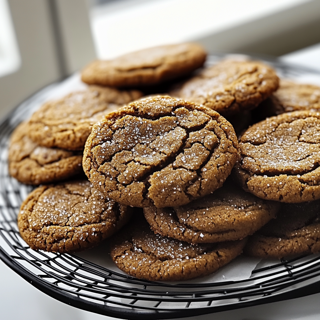 Ginger Molasses Cookies