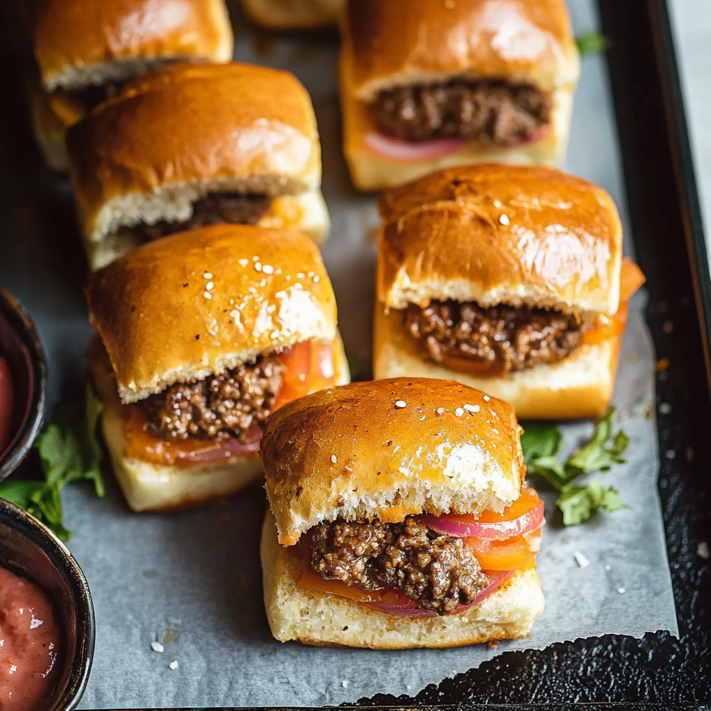 Ground Beef Sliders