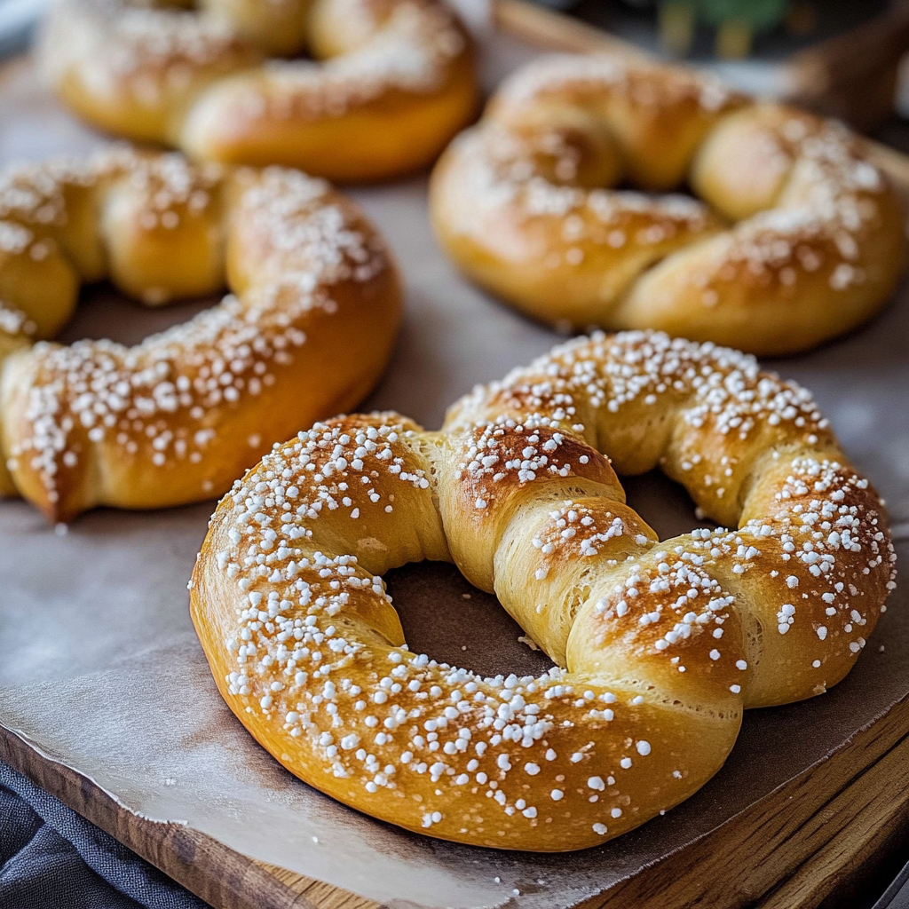 Homemade Soft Pretzels