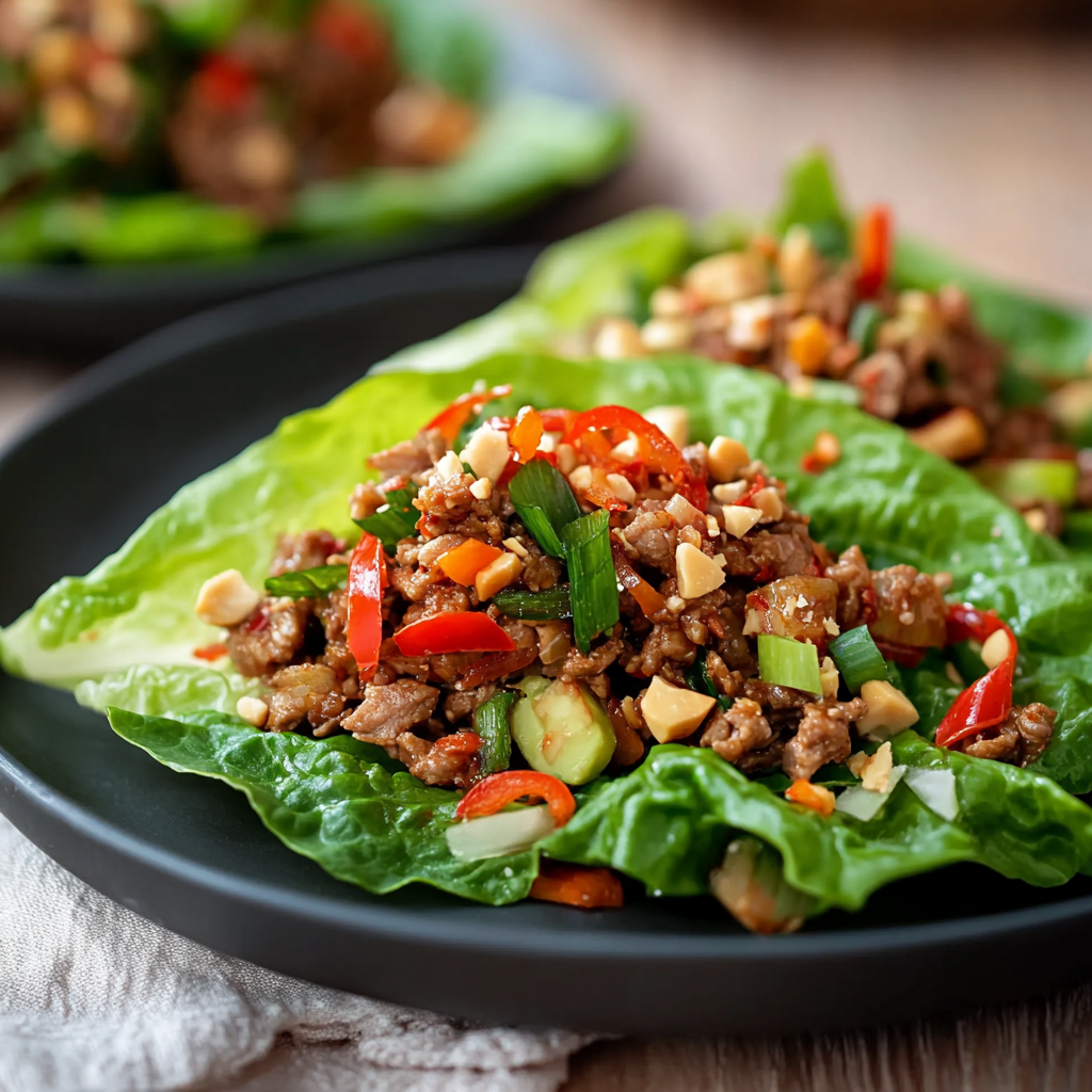 Thai Lettuce Wraps