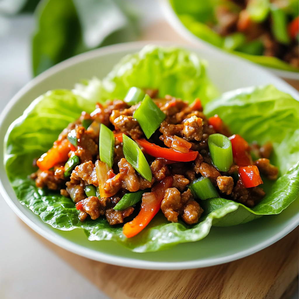 Thai Lettuce Wraps