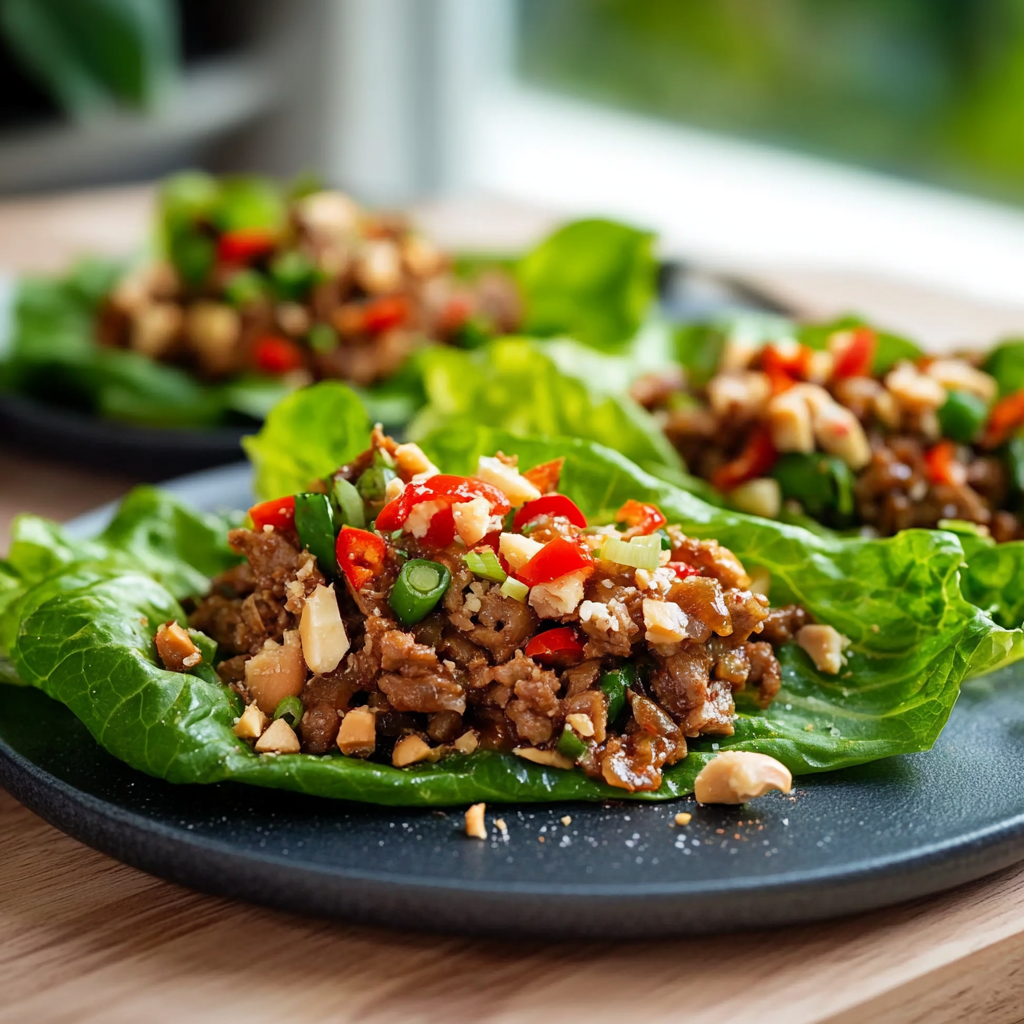 Thai Lettuce Wraps