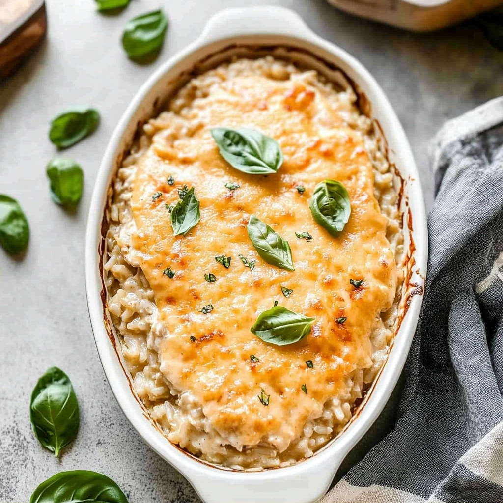 Easy Chicken and Rice Casserole with Cream of Chicken - O... - Cooking ...
