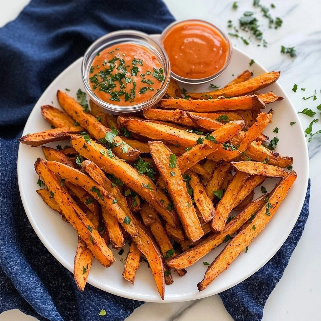 Crispy Sweet Potato Fries Recipe - Quick & Easy Snack - Cooking With Rachel