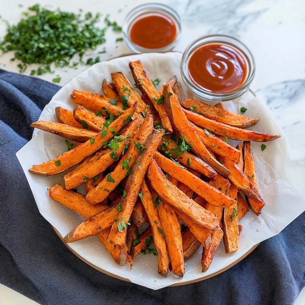 Irresistible Sweet Potato Fries Recipe - Crunchy & Delici... - Cooking ...